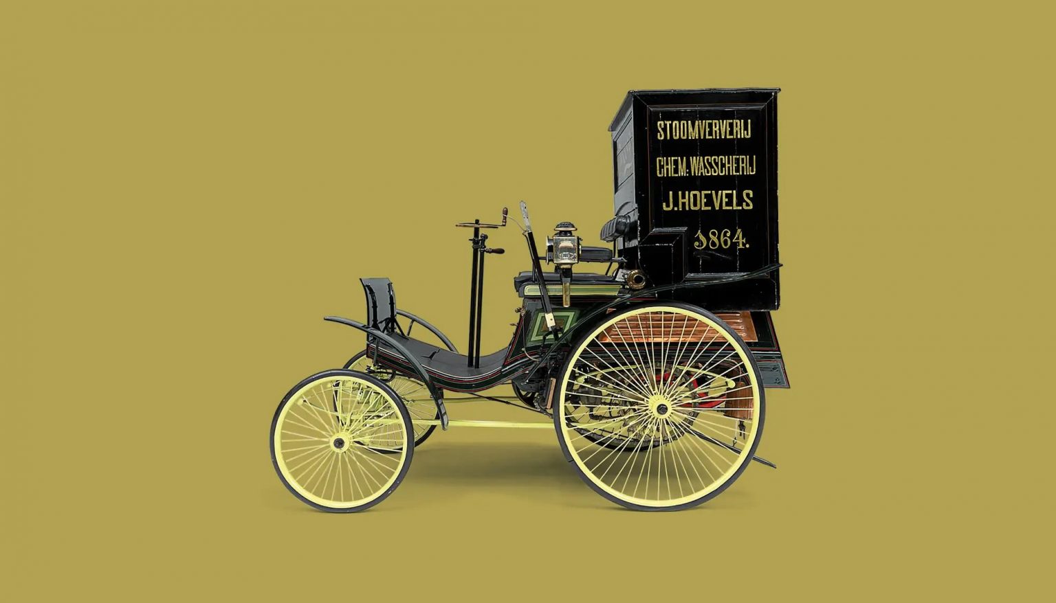 Benz 3-HP No.1 Ideal Van - Louwman Museum