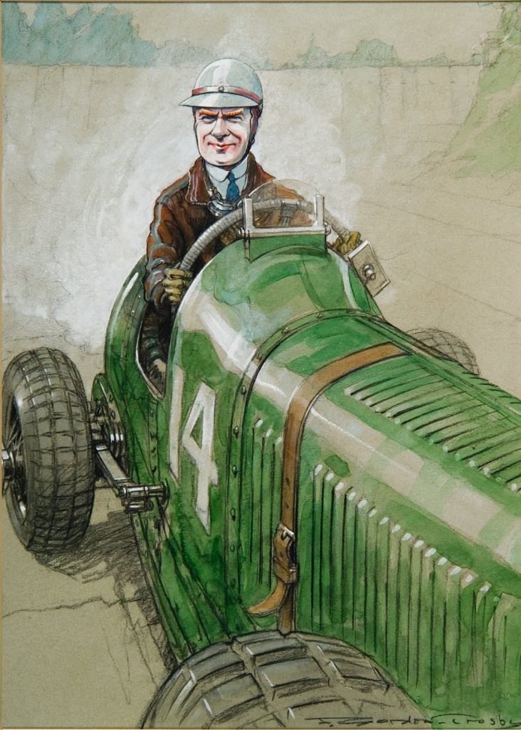 Humphrey Cook (1893-1978)-caricature - Louwman Museum